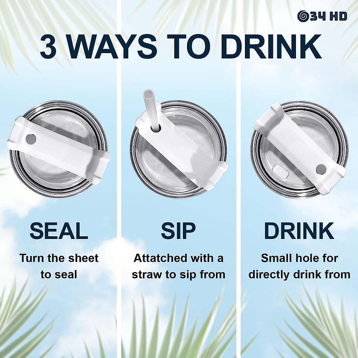 34HD Friends TV Show 20oz Travel Tumbler with Handle – I'll Be There for You Quote Cup – Insulated Stainless Steel Mug for Coffee or Cold Drinks – Funny Gift for Friends Fans, Women, TV Lovers