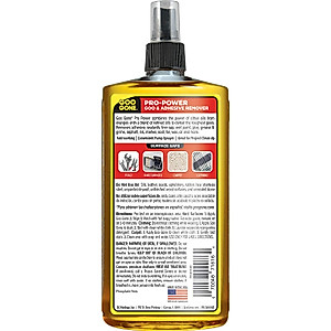 Goo Gone Pro-Power - 16 Fl Oz (Pack of 1) - Professional Strength Adhesive Remover, Spray Pump, Yellow