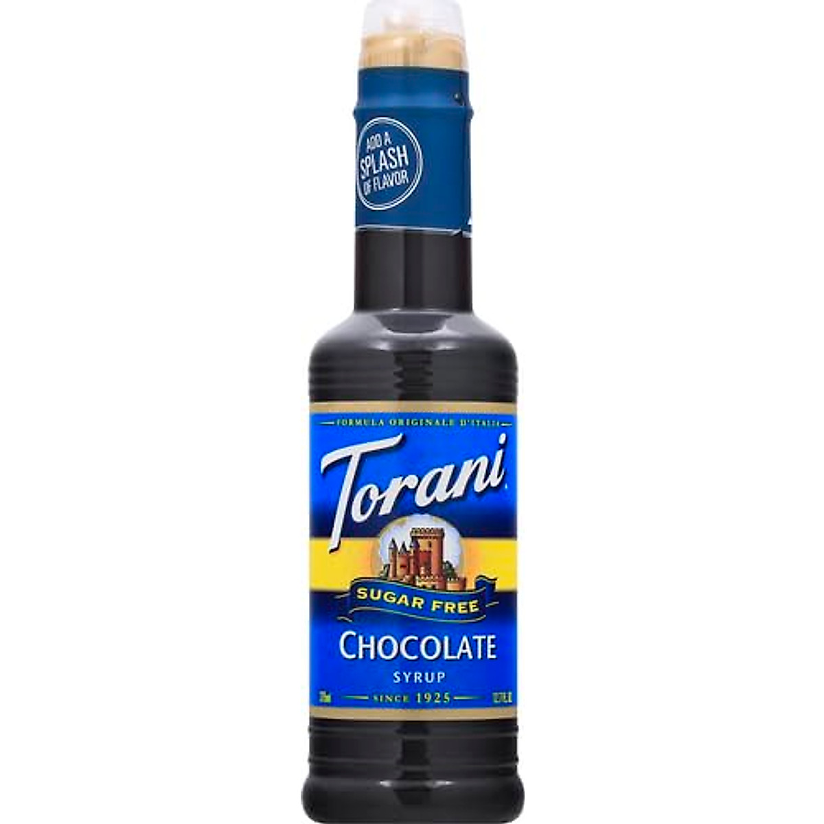 Torani Chocolate Syrup, Sugar Free, Kosher, 12.7 Fluid Ounce (Pack of 4)