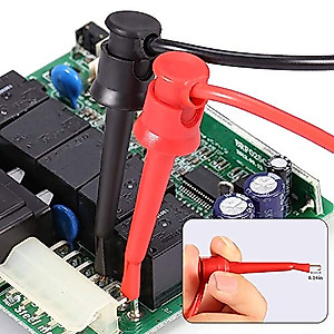 Bionso 25-Piece Multimeter Leads Kit, Professional and Upgraded Test Leads Set with Replaceable Gold-Plated Multimeter Probes, Alligator Clips, Test Hooks and Back Probe Pins.