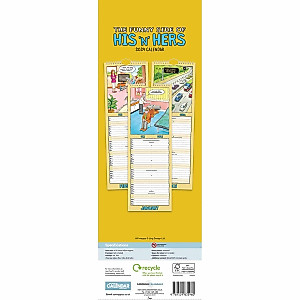 2024 Funny Side of His N Hers Planner Plastic Free Slim