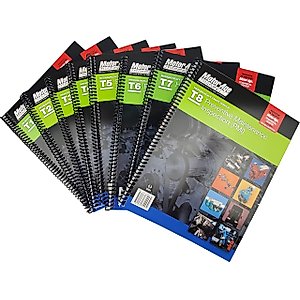 ASE Test Prep Medium and Heavy Truck Study Guide Set - ASE T1-T8 (Motor Age Training)