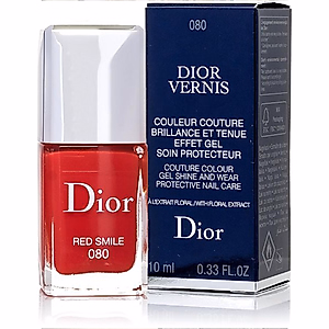 Dior vernis Couture Colour Gel Shine and Wear Protective Nail Care 080 Red Smile 10 ml