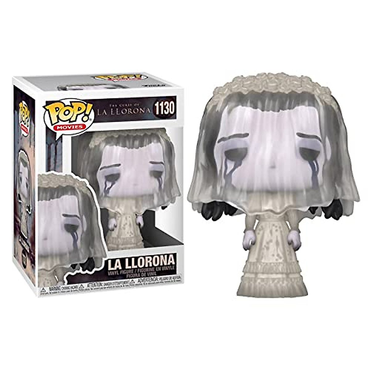 Funko La Llorona - La Llorona Pop! Vinyl Figure (Bundled with Compatible Pop Box Protector Case)