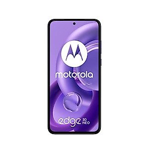 Motorola Edge 30 Neo Dual-Sim 128GB ROM + 8GB RAM (GSM only | No CDMA) Factory Unlocked 5G Smartphone (Very Peri) - International Version