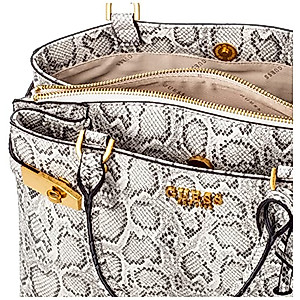 GUESS Zadie Logo Girlfriend Satchel, Python