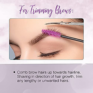 Ardell Brow Trim and Shape Grooming Tool, 3 Count (Pack of 3)