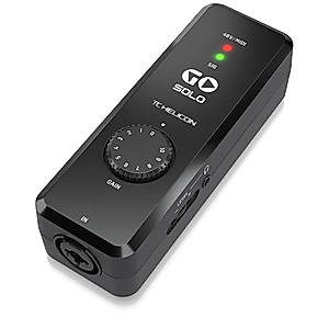 TC-Helicon GO Solo High-Definition Audio/MIDI Interface for Mobile Devices
