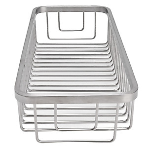 Shower Basket, Easy to Use Wall Mounted Shelf Sturdy Save Space for Bathroom for Dining Room for Balcony