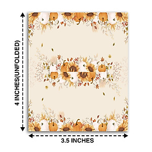 Halloween Table Place Cards, Name cards ,Place Cards for Table Setting,Food Tent Labels,Tented Blank Table Cards, Banquet Tables, Buffet Food Label, Parties,Scored for Easy Folding, 25 Pack（B04）