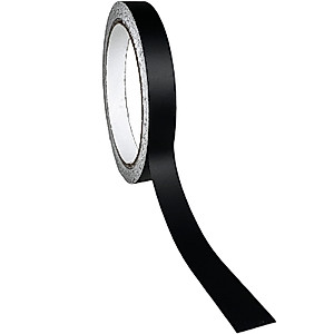 LZLRUN Black Matte Air-Release Adhesive Vinyl Tape Roll - Come with Installation Tool Set (1/2" x 30ft)