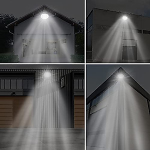 Vicalo 150W Outdoor Led Barn Light, Dusk to Dawn Photocell Led Garage Light 19,000LM 6500K Daylight White,IP67 Waterproof Area Light, Security Light/Flood Light/Yard Light/LED Parking Lot Light