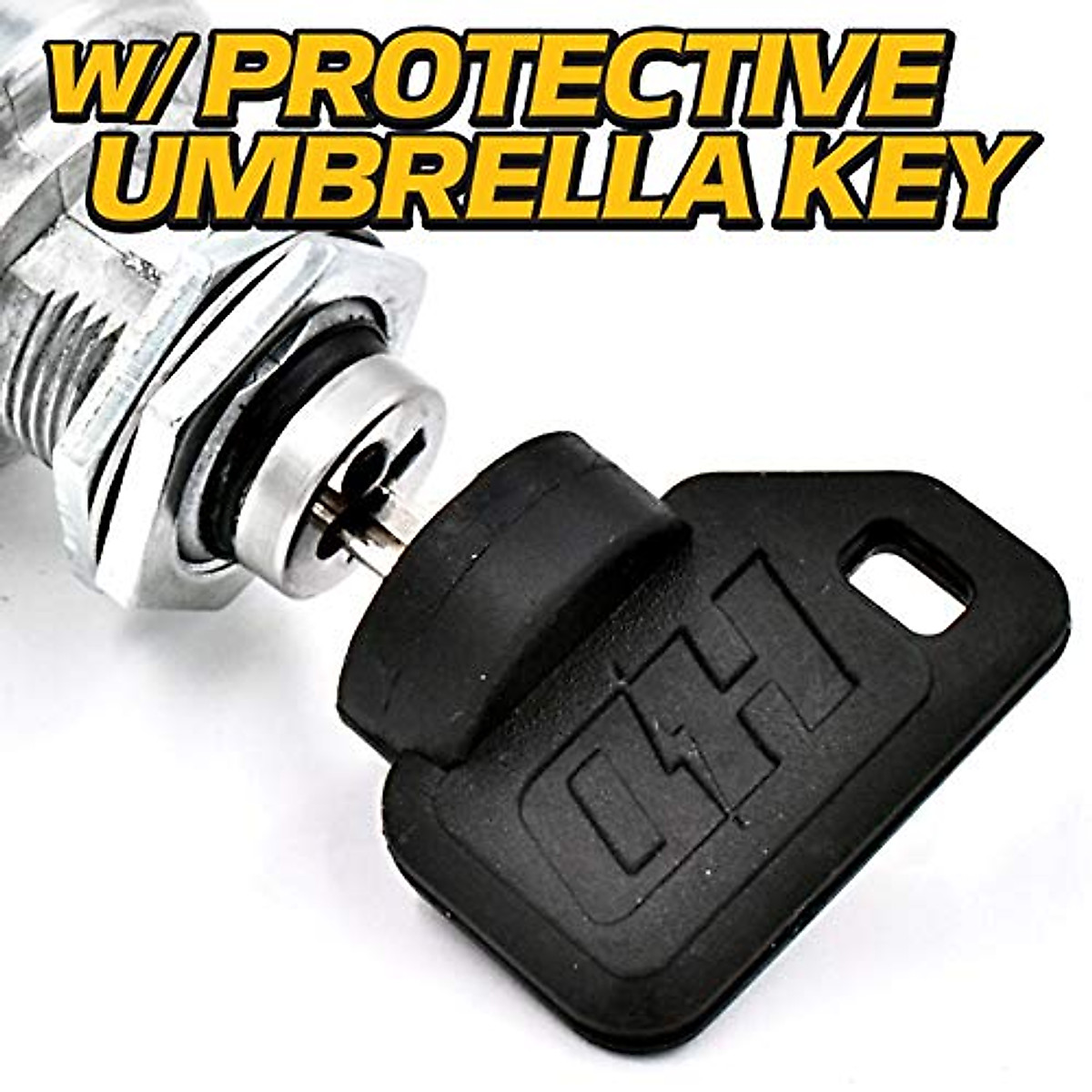 HD Switch Starter Ignition Switch Replaces John Deere TCA22740, TCA15075, AM101561 with 3 Keys & Free Carabiner