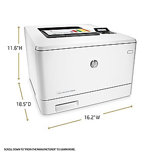 HP Laserjet Pro M452dn Color Printer, (CF389A) (Renewed)