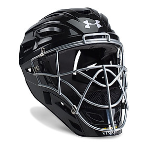 Under Armour UAHG2YVSBK UA Victory Series/Youth/Catching Mask/Solid Molded BK