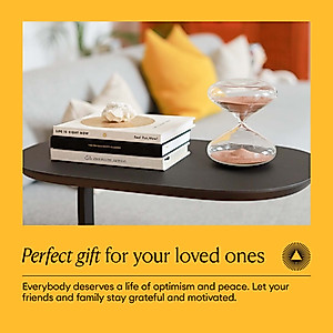 Mindful Moment Bundle - Five Minute Gratitude Journal and 5-Minute Hourglass Sand Timer