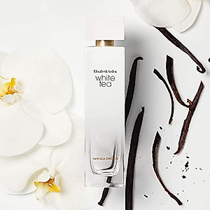 Elizabeth Arden White Tea Eau De Toilette Spray Perfume for Women, Vanilla Orchid, 1.7 Oz.
