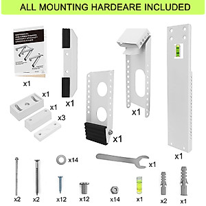 CAT SO RICH Window Air Conditioner Bracket, Universal AC Support Brackets, Heavy Duty Support Up to 165lbs