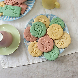 Eat Me Cake Alice In Wonderland Crazy Teapot Drink Me Treat Dessert Quotes Mad Cutter Cookie 2024 Cookie Molds With Good Wishes (Color : 3pcs)