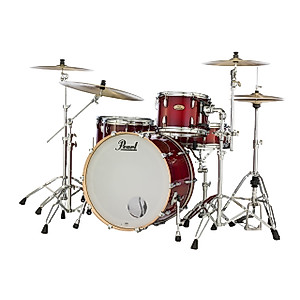 Pearl Session Studio Select Series 4-Piece Shell Pack (Hardware/Cymbals not Included), Antique Crimson Burst (STS944XP/C315)