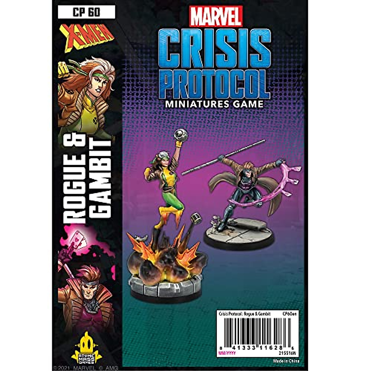 Atomic Mass Games Marvel Crisis Protocol Colossus & Magik Character Pack | Miniatures Battle Game | Strategy Game for Adults and Teens | Ages 14+ | 2 Players | Avg. Playtime 90 Minutes | Made by