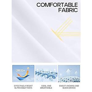 Actleis Women's Long Sleeve Rash Guard UPF50+ UV Sun Protection Quick Dry Swimming Surfing Shirts M Black