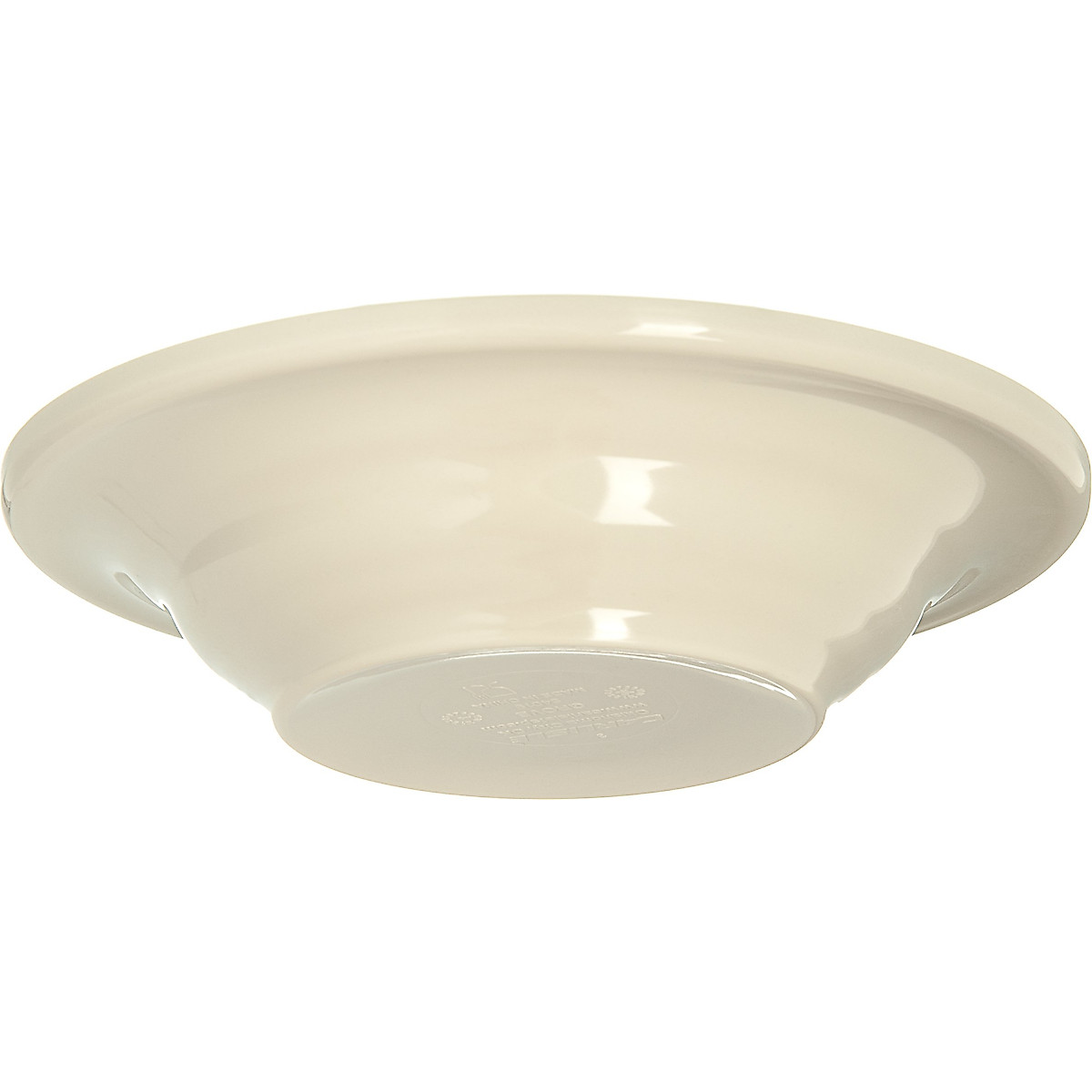 Carlisle FoodService Products Grove Reusable Plastic Bowl Fruit Bowl for Home and Restaurant, Melamine, 4.5 Ounces, Smoke