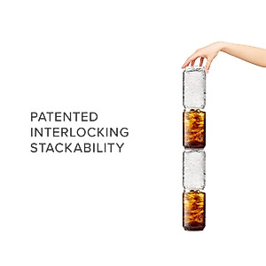 TOSSWARE POP 12oz SET OF 48, Premium Quality, Recyclable, Unbreakable & Crystal Clear Plastic Beer Can, 48 Count (Pack of 1)