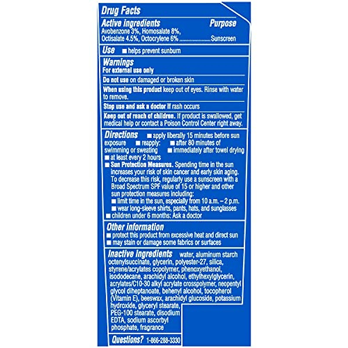 Coppertone SPORT Sunscreen SPF 30 Lotion, Water Resistant Sunscreen, Body Sunscreen Lotion, 7 Fl Oz