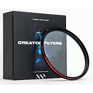 Creator FX Vintage Mist Special Effects Lens Filter | Soft Black Glow Dream Pro Effect Filter for Camera Lens (Fits 82mm, 77mm, 72mm, 67mm Ø)