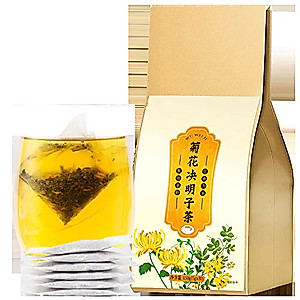 Chrysanthemum Cassia Seed Tea Bag 5.3 oz Honeysuckle Wolfberry Osmanthus Burdock Flower Tea 150g
