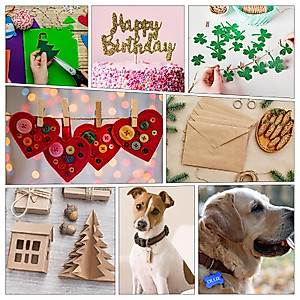 Dunzoom 257 Pcs Laser Material Kit Laser Engraving Materials Including Acrylic, Metal, Wood, Fabric, PU Leather, Glass, Rock, Rubber Materials for Laser Engravers and Laser Cutters