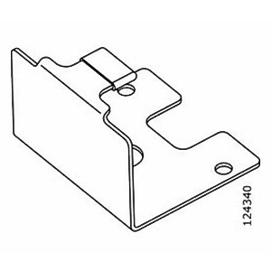Pax Wardrobe Lower Outer Door Slider Rail Bracket for IKEA Furniture Part # 124340