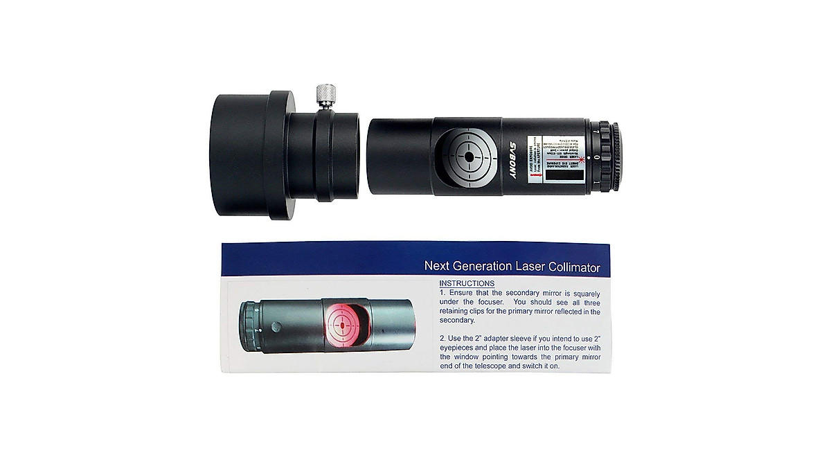 SVBONY Red Laser Collimator for Telescope Alignment | Accurate & Easy