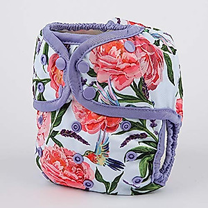 ReUseLife One Size Cloth Diaper Cover Snap with Double Gusset 6 Pack (6DC02)