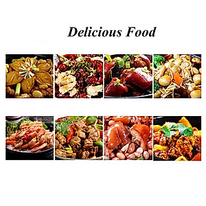 Moroccan tagine Pot Small tagine Bowl Round Ceramic Casserole Clay Pot with lid Heat-Resistant hot Pot earthen Pot Multifunctional cookware for stew Soup C 16 23 cm