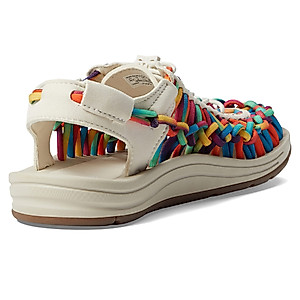 KEEN Women's Uneek Classic Two Cord Sandals, Original Tie Dye/Birch, 9