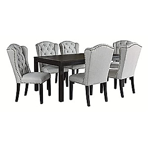 Signature Design by Ashley Jeanette Rectangular Dining Room Table, Black