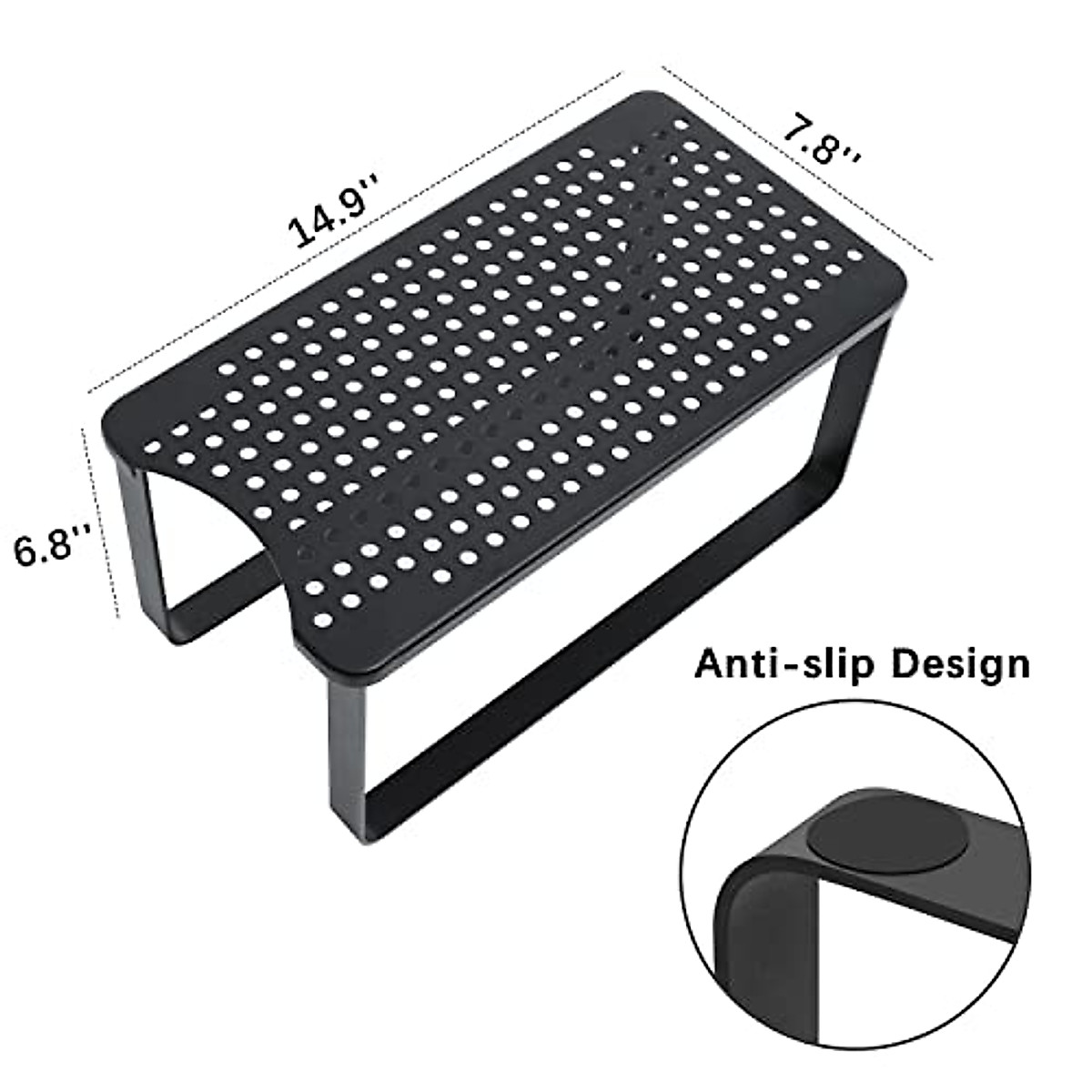 Water Dispenser Stand For Countertop-Metal Water Filter Stand, Compatible With Brita Water Pitcher & Zerowater Pitcher, Perfect for Fridge Beverage Dispenser With Spigot, Drink Dispenser Stand Only