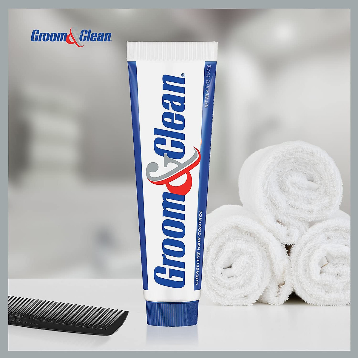 Groom & Clean Hair Control Cream 4.5 Oz (Pack of 6)