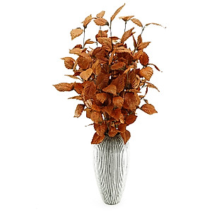 28 inches 6 Pieces Fall Stems, Fall Leave Stems，Fall Stems for Front Door，Fall Stems for Outdoor and in Door Garden Farmhouse Harvest Garden Home Decor