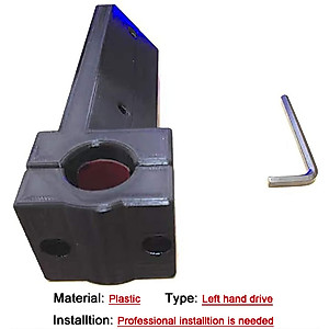 Linzhen Gearshift Shifter Support Mount RHD TH8A Bracket for Playseat Challenge Chair G25 G27 G29 G920 Accessories (Right Hand Drive)