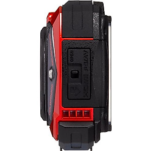 Pentax Optio WG-2 Digital Camera, Vermillion Red