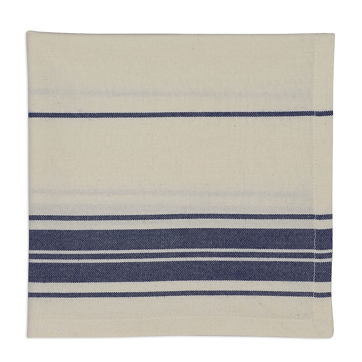 DII 100% Cotton Cloth Napkins, 18x18 Dinner Napkins, for Basic Everyday Use, Banquets, Weddings, Events, or Family Gatherings - Set of 4, Farm Fresh Stripe