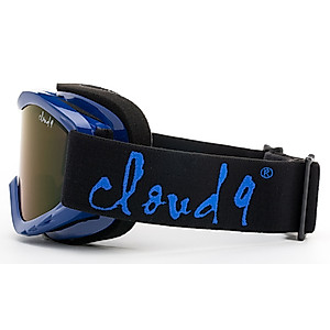 Cloud 9 Kids Boys & Girls Snow Goggles Anti-Fog UV400 Snowboarding Ski (1 Pair)