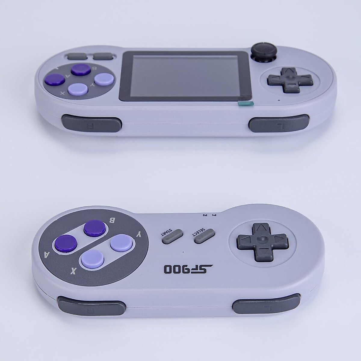 3-inch Data Frog SF2000 HD Arcade Game Console, Handheld Game Console for Kids Adults, with 1500mAh Battery 6000 Classic Games Supports Multiple emulators (Dual-Player Mode)