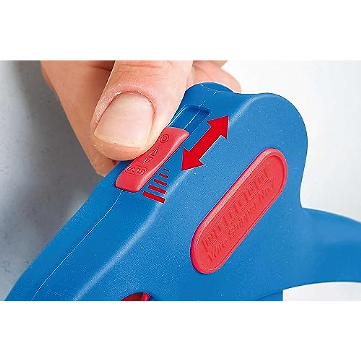 WEICON No. 7 Magic/Automatic Wire Stripper/for Cables from 20-5 AWG (0.5 mm squared - 16.0 mm squared)/ Side Cutter