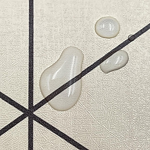 Yifely Geometry Shelving Paper Self-Adhesive Drawer Liner Waterproof Covering Shelf Dividers Entry Tables 17.7 Inch by 9.8 Feet