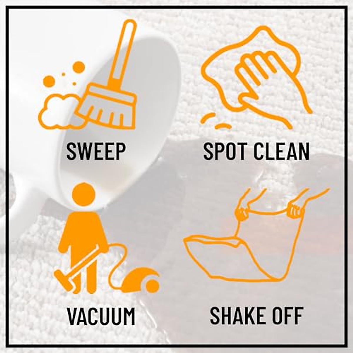 Machine Washable Modern Solid Design Non-Slip Rubberback 2x12 Traditional Runner Rug for Hallway, Kitchen, Bedroom, Living Room, 1'10" x 12', Black