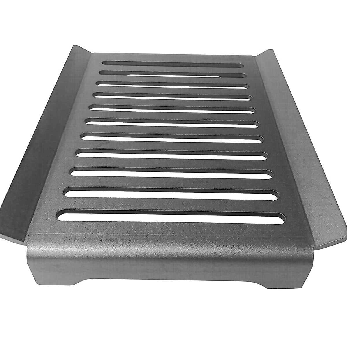 Tuscan Style Grill for small wood ovens -Pure Sandblasted Carbon Steel- Designed by NU2U Products, Made in North America